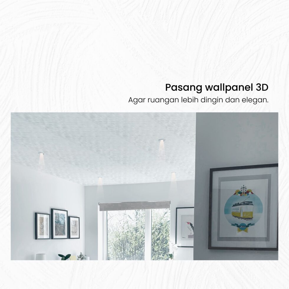 LAKUKAN INI SEBELUM MEMASANG WALL PANEL 3D - Duralo