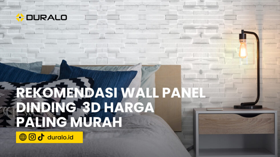 Rekomendasi Wall Panel 3D Harga Paling Murah - Duralo