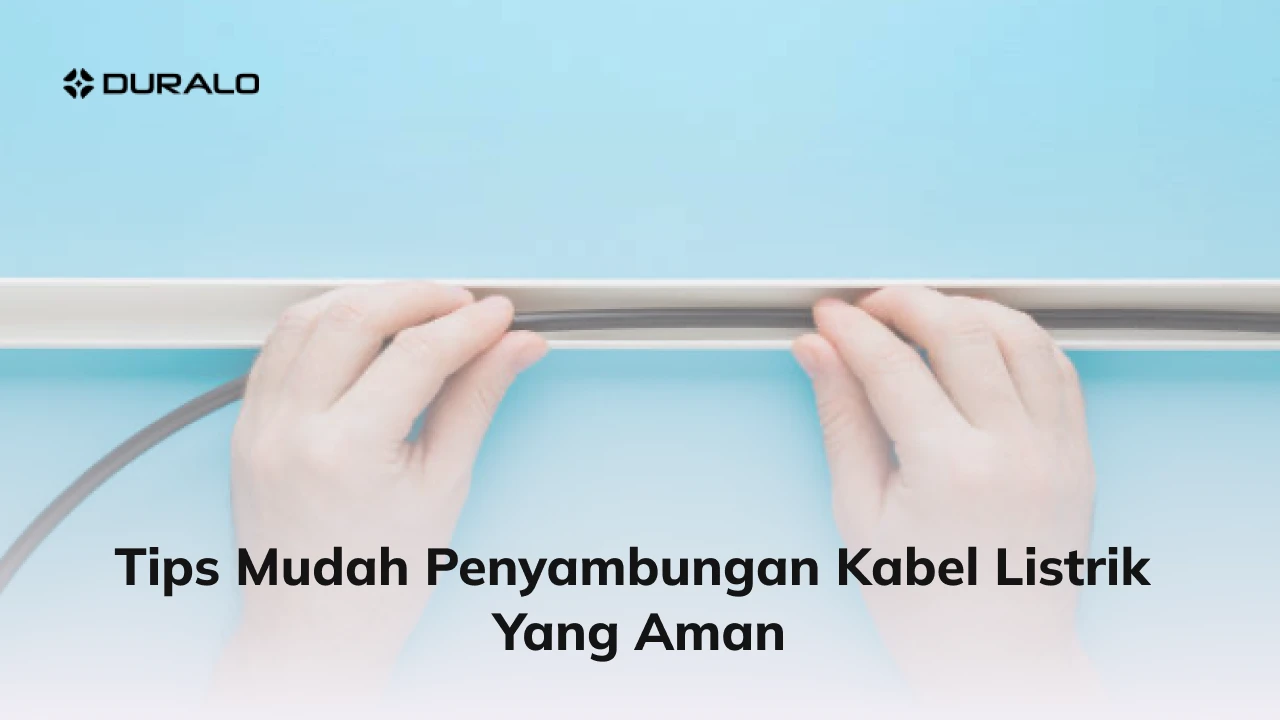 Cara Memasang Penutup Kabel Dinding - Duralo