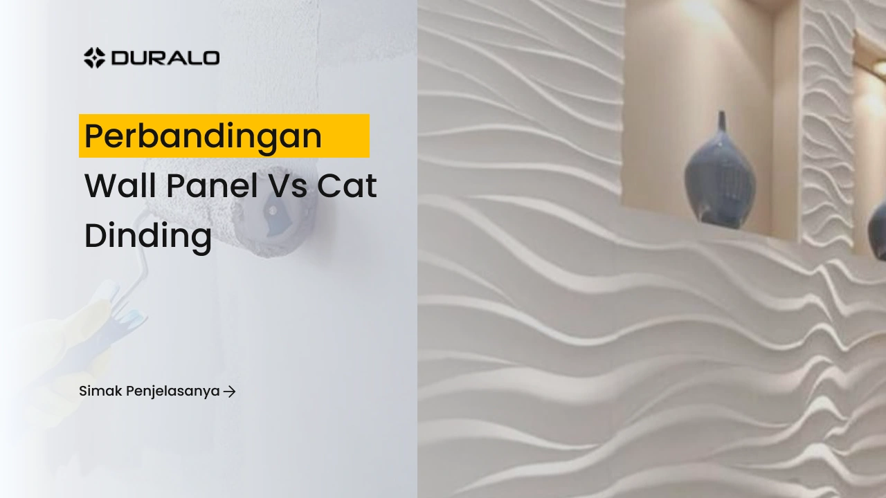 Perbandingan Wall Panel vs Cat Dinding - Duralo