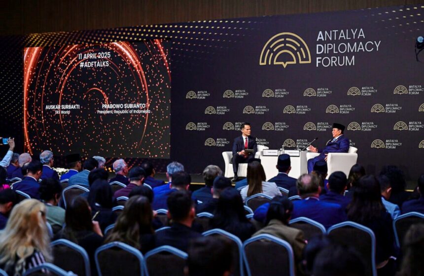 President Prabowo Highlights Diplomacy and Global Justice at ADF Talks ...