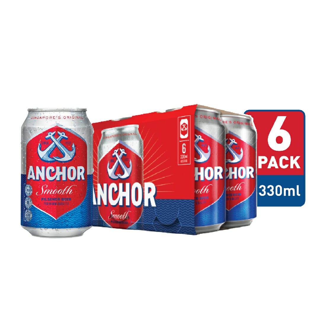 Anchor Cans 330ml Pack/6Cans | S Liquor