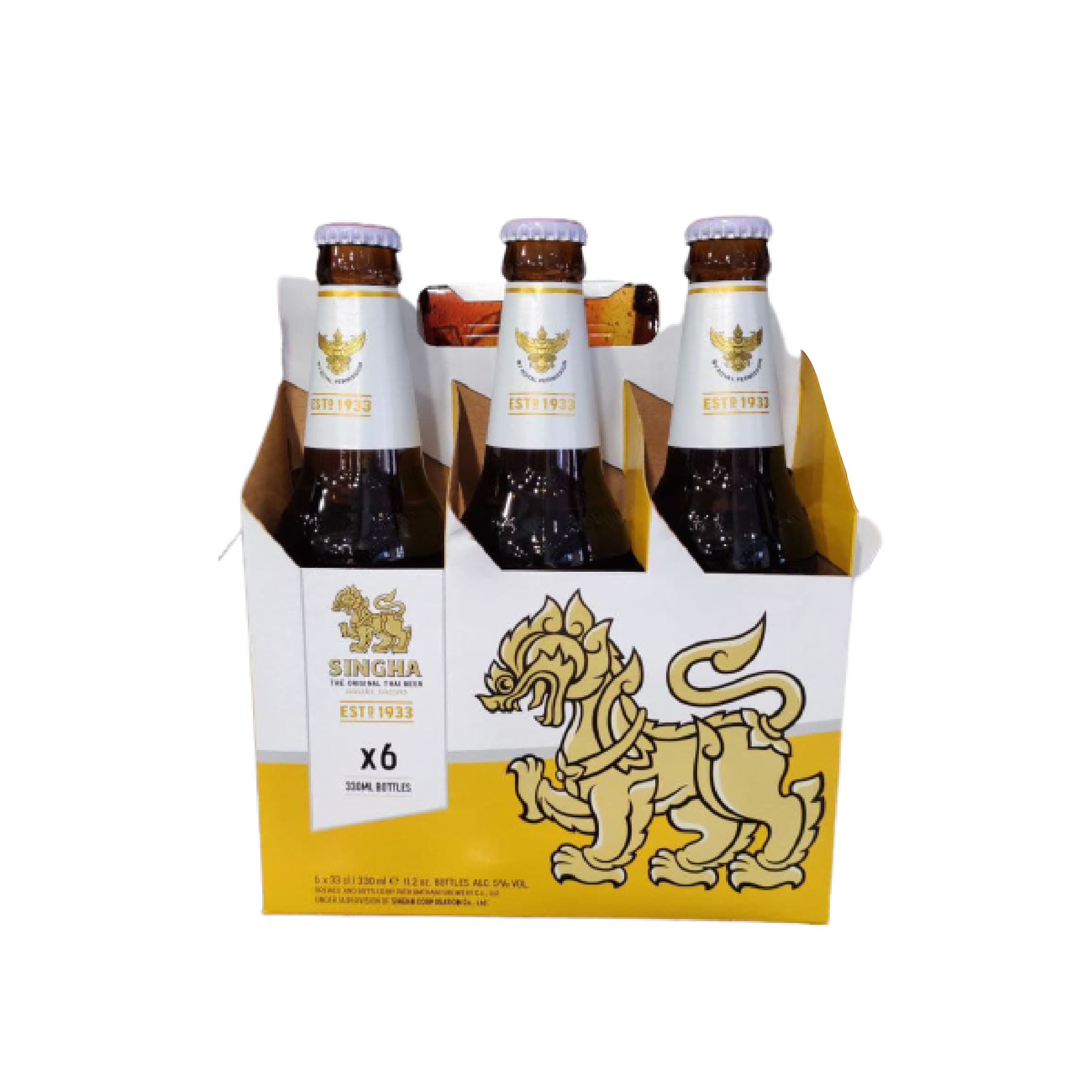 Singha Beer Pint 330ml Pack/6Btls | S Liquor