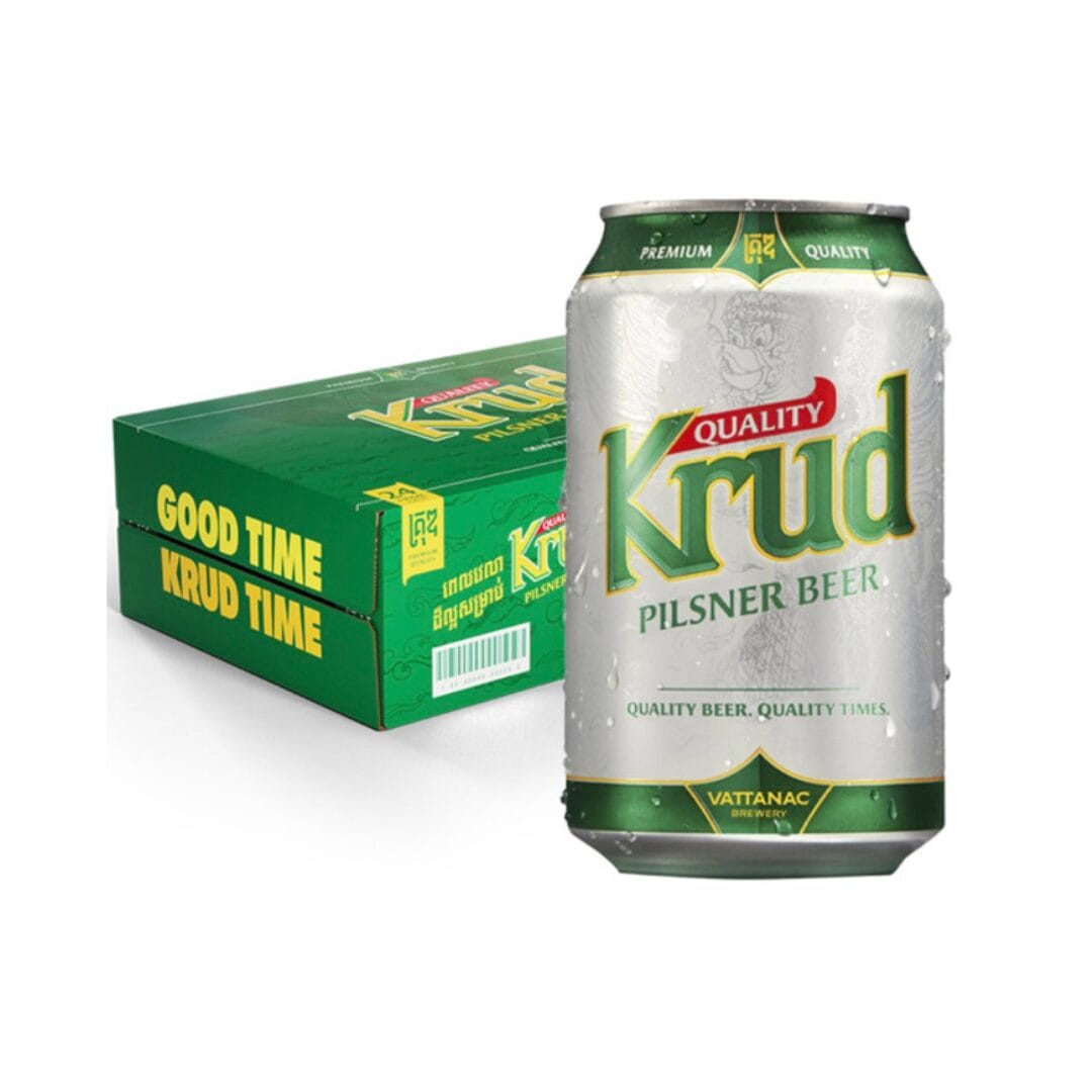 Krud Pilsner Beer Can_NCP 330ml | S Liquor
