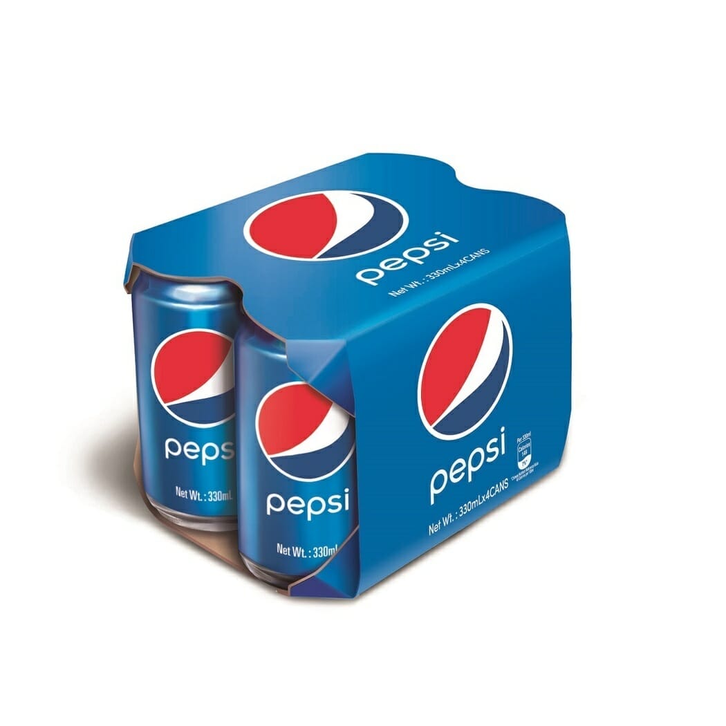 Pepsi 330ml Can Pack/4Cans | S Liquor