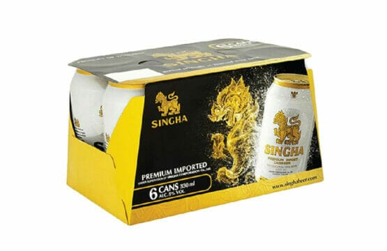 Singha Beer Can (Khmer) 330ml Pack/6Cans | S Liquor