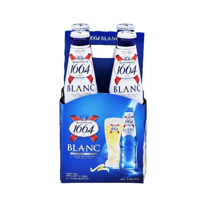 Blanc 1664 Pint 330ml Pack/4Btls | S Liquor