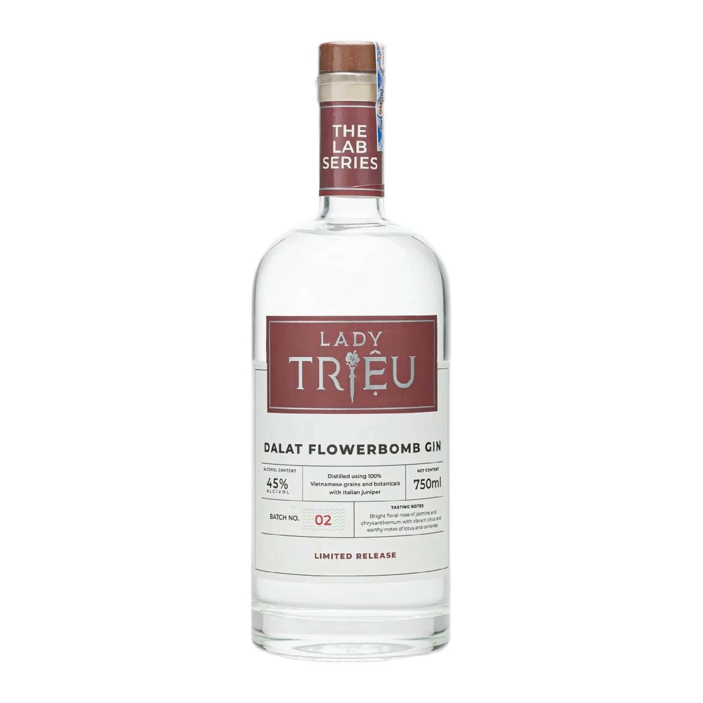 Lady Trieu Dalat Flowerbomb Gin 700ml | S Liquor