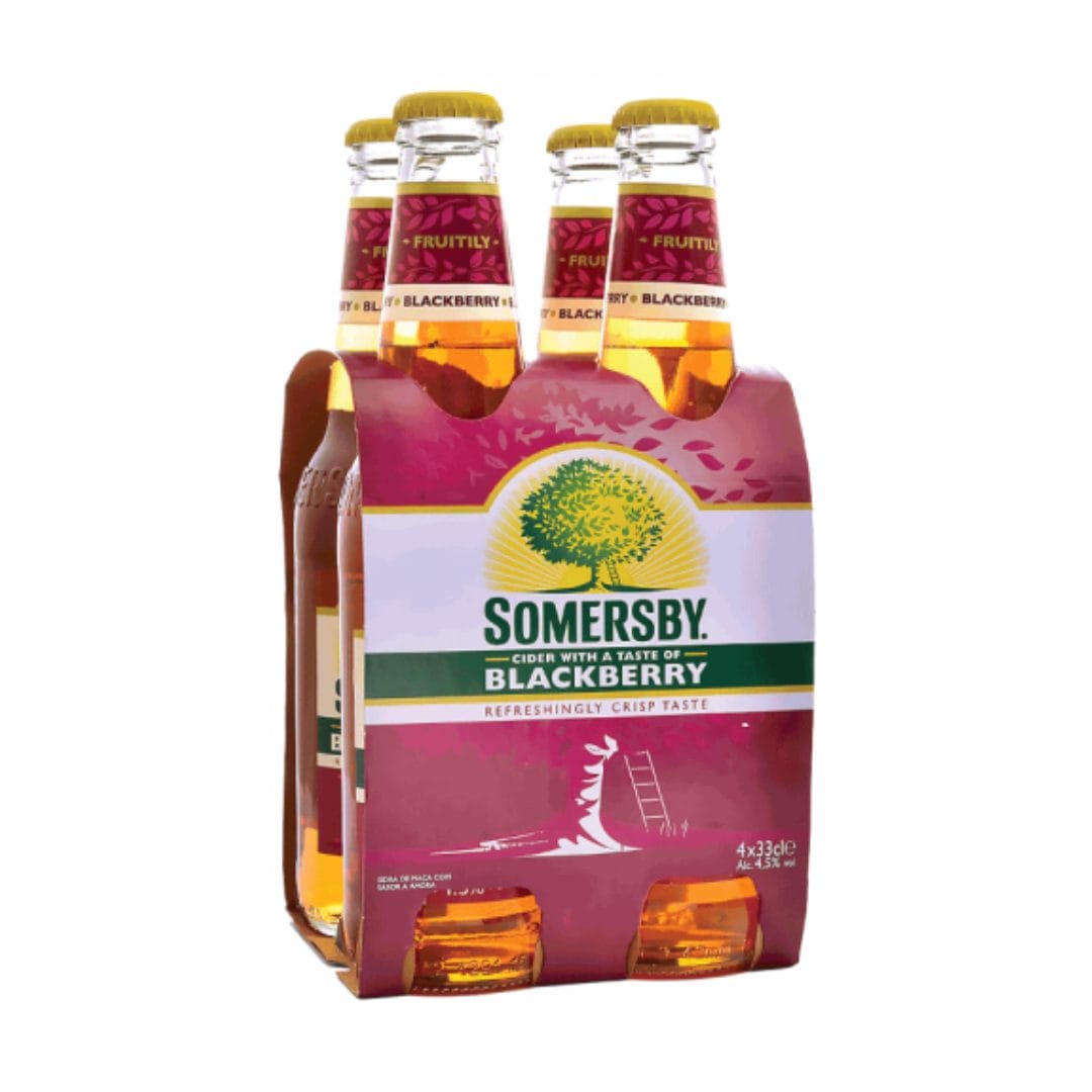Somersby Blackberry 330ml Pack/4Btls | S Liquor