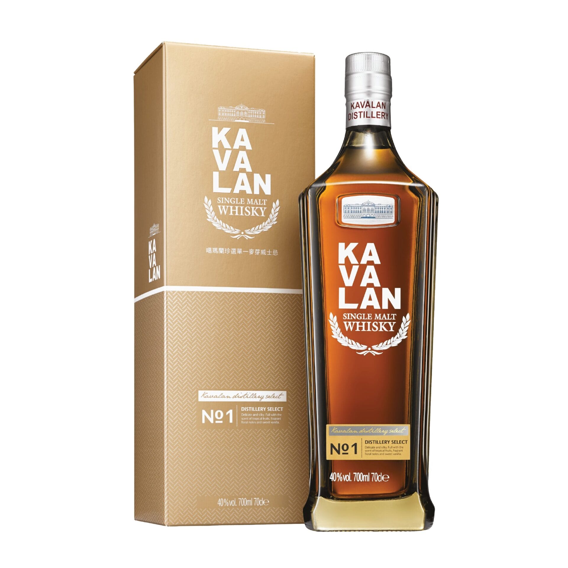 Kavalan Distillery Select No.1 Single Malt Whisky 700ml | S Liquor