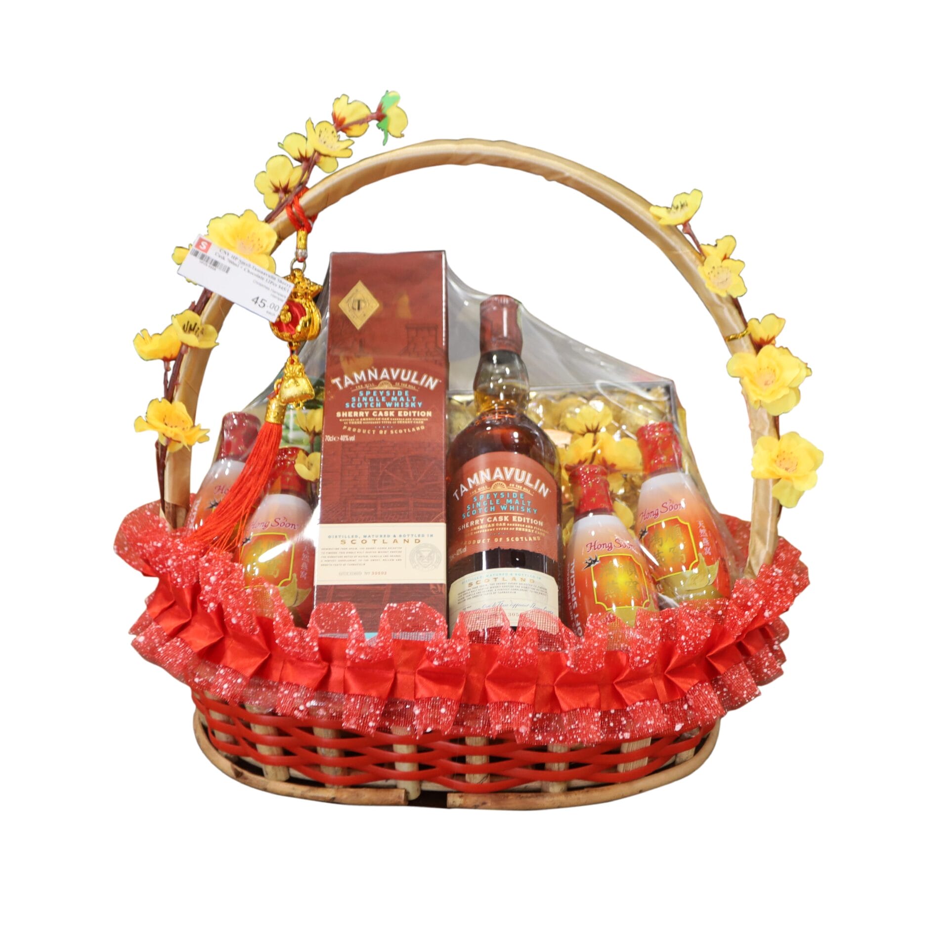 CNY HP Small Tamnavulin Sheryy Cask 700ml + Chocolate 12Pcs $45 | S Liquor