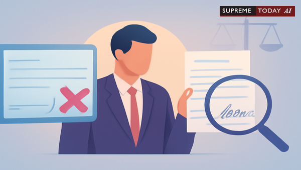 Legal Effect of Admitting Cheque Signatures During Cross-Examination in ...