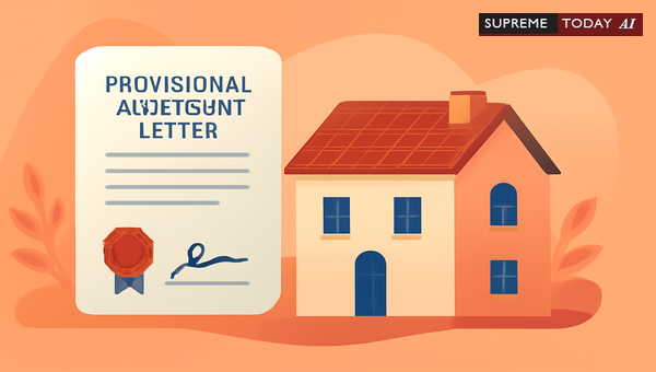 Does a Provisional Allotment Letter Create Vested Legal Rights in Property?