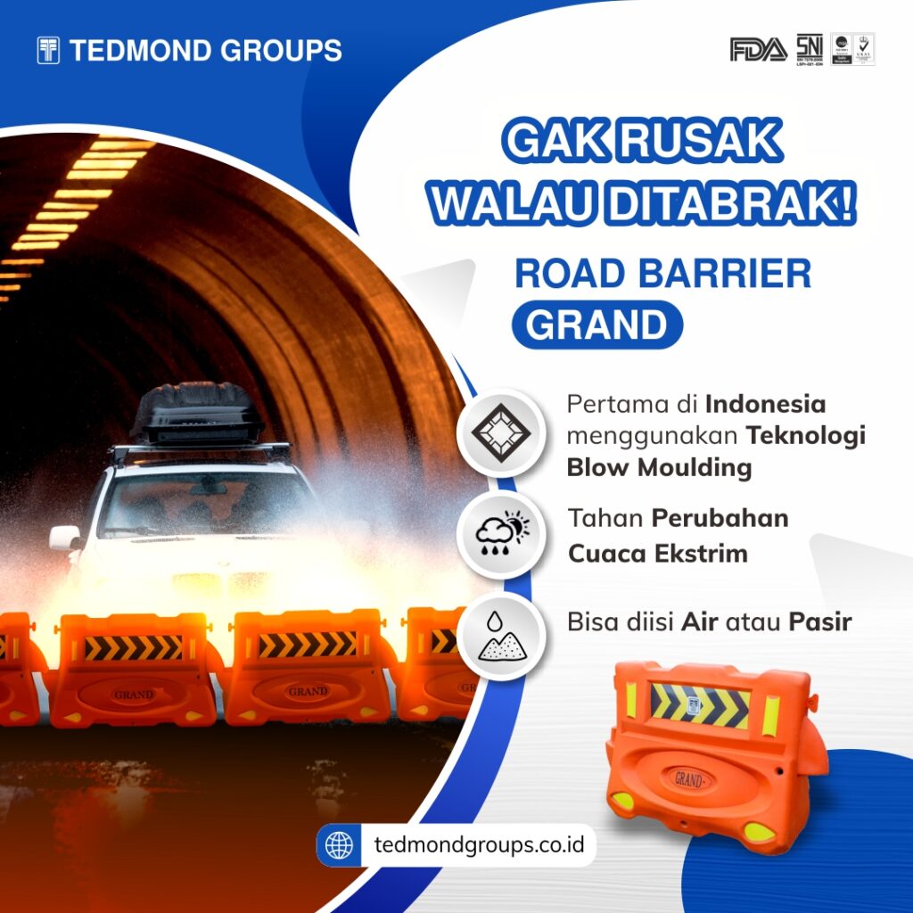 Grand Road Barrier Pembatas Jalan Water Barrier