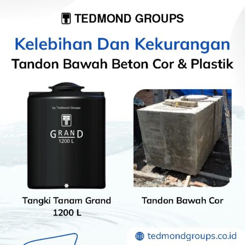 Tangki Tanam Grand Tandon Bawah Tanpa Cor