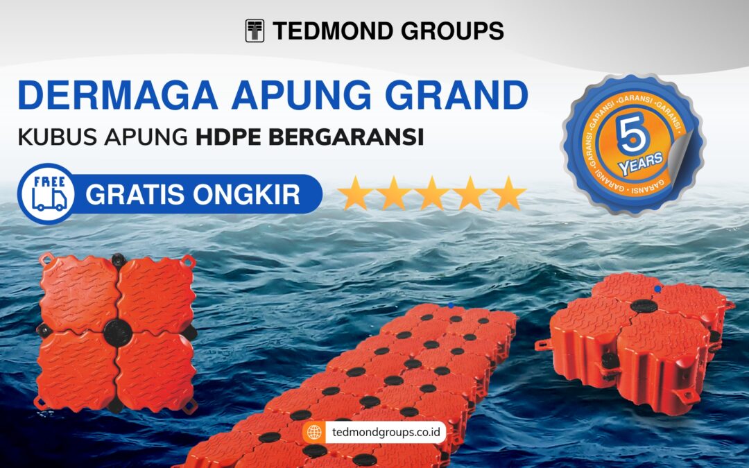 Dermaga Apung Grand Kubus Apung HDPE Bergaransi
