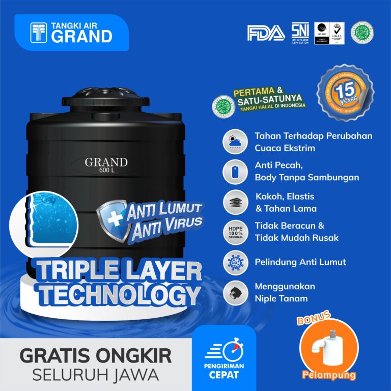 Cara Pasang Tandon Air, Aliran Deras Tanpa Pompa Dorong