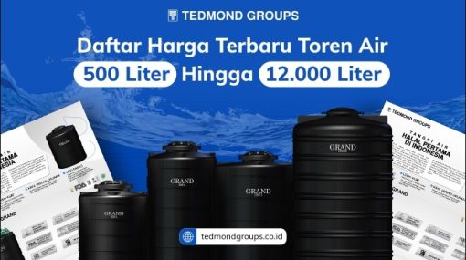 Daftar Harga Terbaru Toren Air 500 liter hingga 12.000 liter