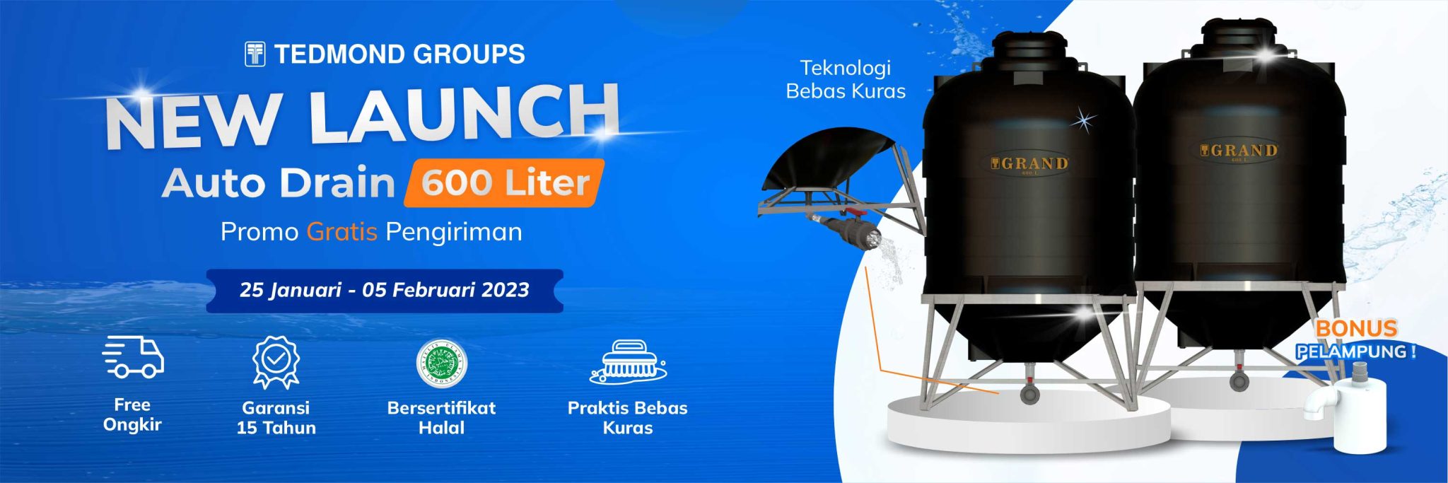 Rekomendasi Tandon Untuk Usaha Depo Isi Ulang Air Minum, Food Grade dan ...