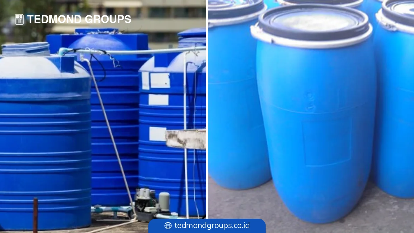 Ukuran dan Keunggulan Tong Air Biru - Produsen Tangki Air #1