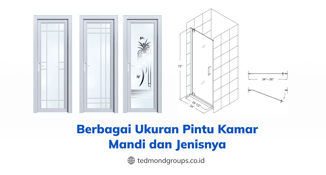 Ukuran Pintu Kamar Mandi Standar Beserta Jenisnya - Produsen Tangki Air #1
