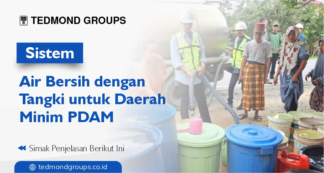 Sistem Air Bersih dengan Tangki untuk Daerah Minim PDAM - Produsen ...