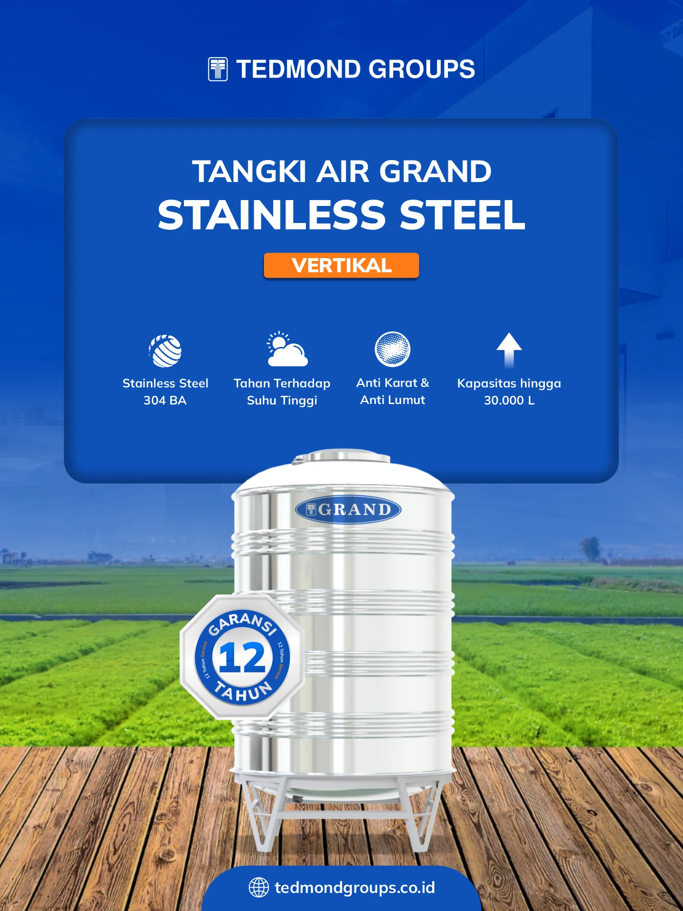 Rekomendasi Tangki Air Untuk Pertanian dan Perkebunan - Produsen Tangki ...