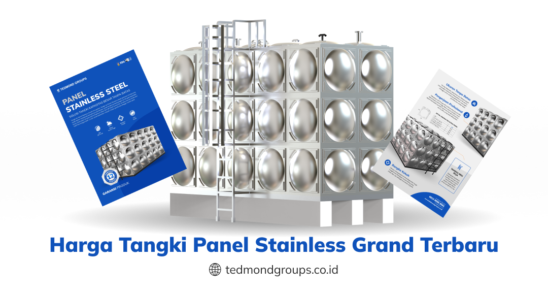 Harga Tangki Panel Stainless Terbaru dan Ukurannya - Produsen Tangki Air #1
