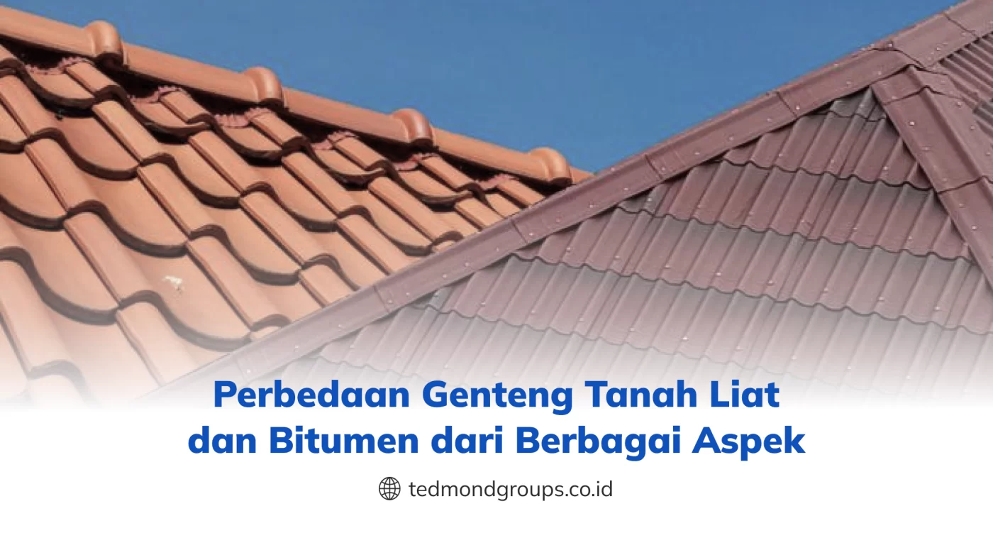 Beda Karakter Genteng Tanah Liat Bitumen - Produsen Tangki Air #1