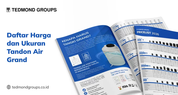 Harga Toren Air Merk Grand dan Ukurannya - Produsen Tangki Air #1